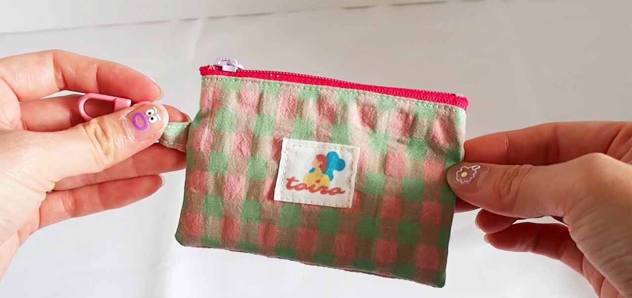 簡単！10cmファスナーで作るポーチ＆小銭入れの作り方 | TOIRO handmade